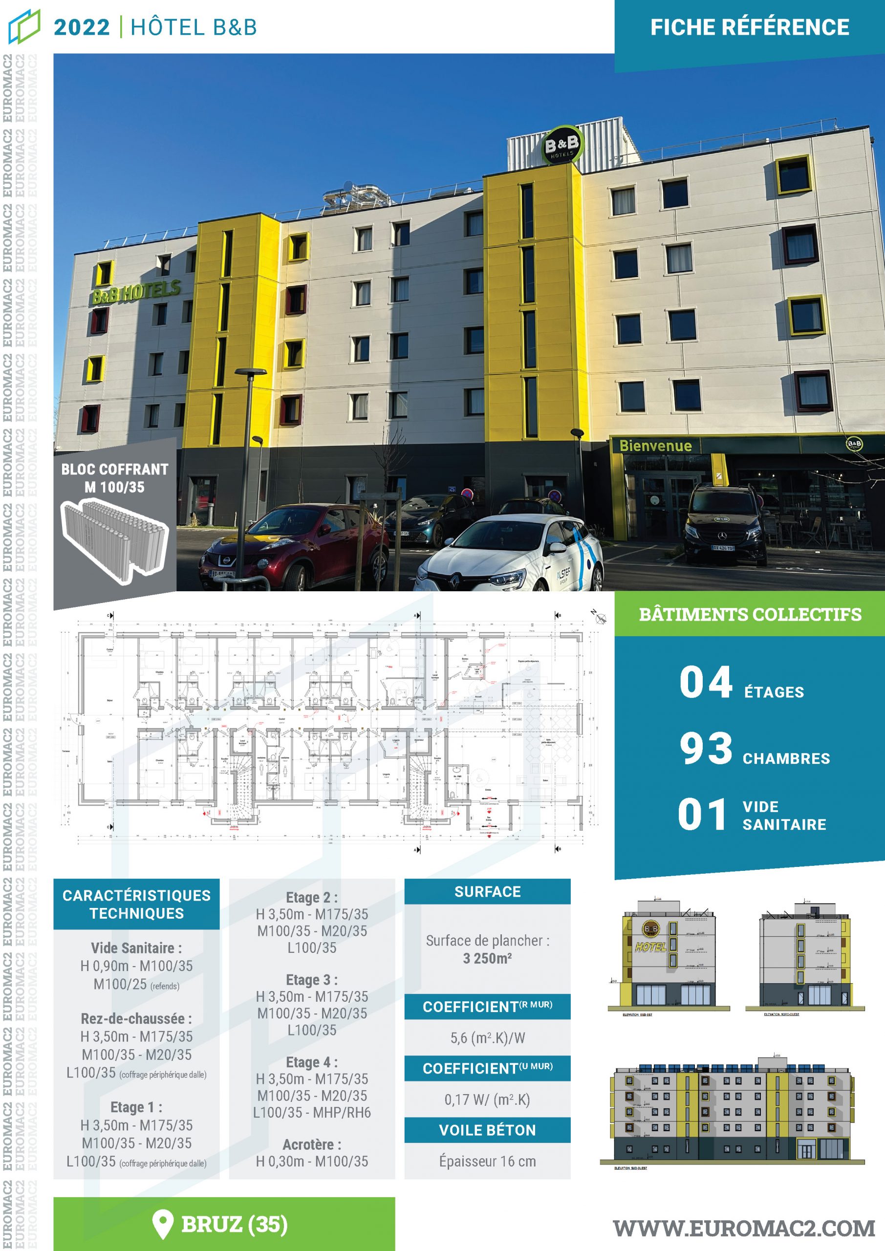Hôtel B&B - EUROMAC2