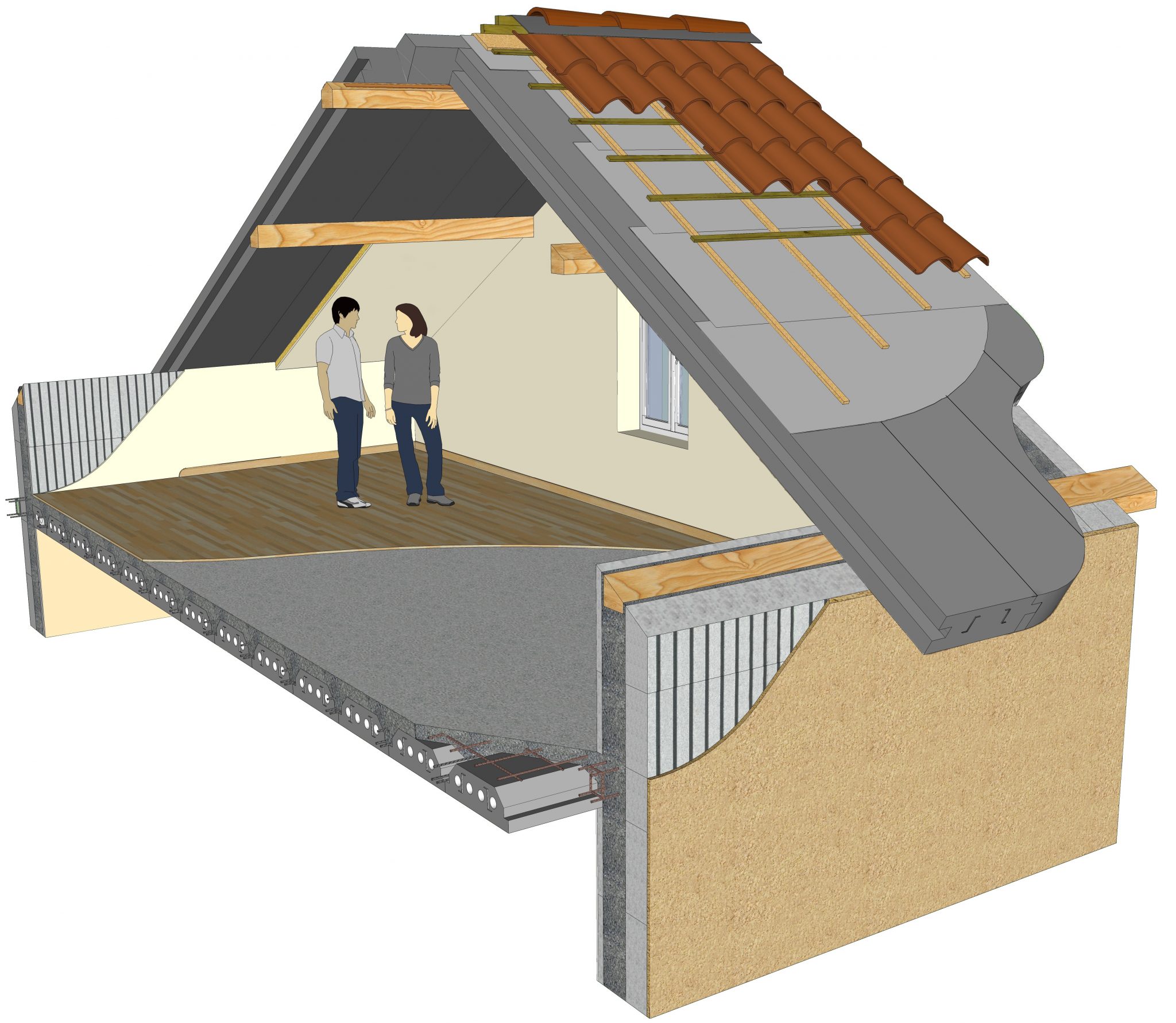 Bloc coffrant isolant en polystyrène - EUROMAC2